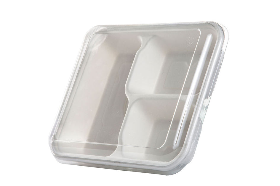 Biodegradable 3 Compartment Container – Perfection Products