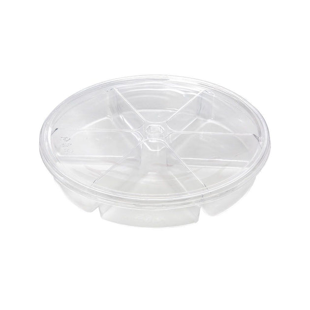6 Compartment Round Container – Perfection Products